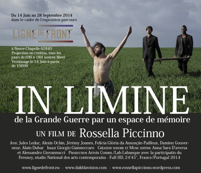 IN LIMINE de Rossella Piccinno – à Neuve-Chapelle le 14 Juin 2014 ...
